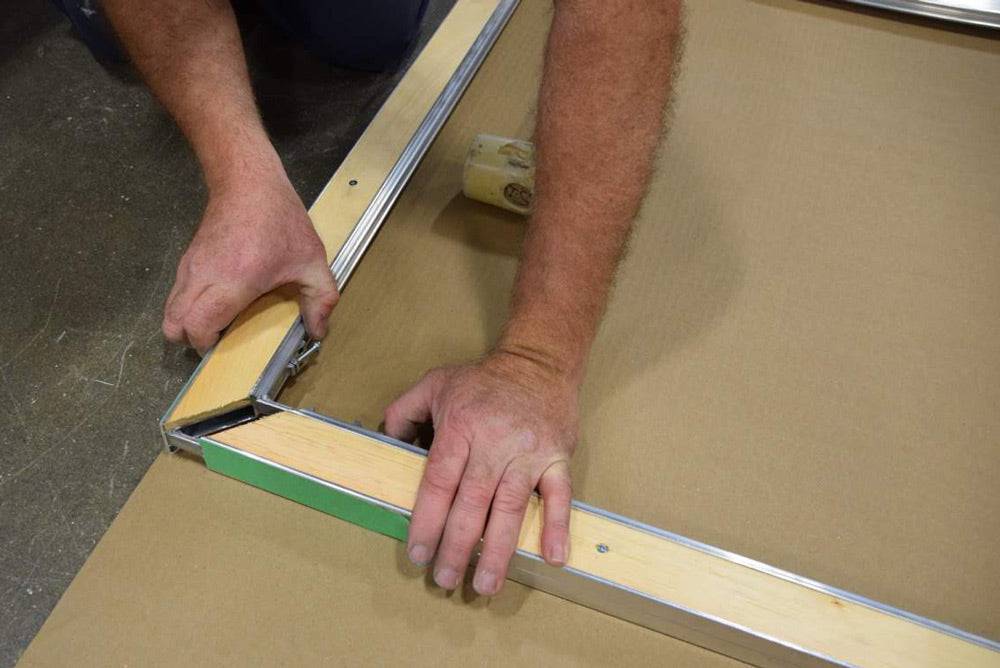 40mm-Thick Premium Aluminum Stretcher Bars Frames | Imperial & Metric