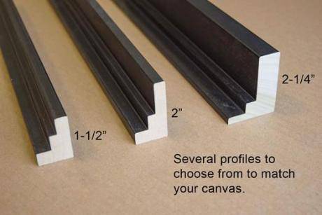 Floating Frames for Canvas Paintings | Floater Frames | Canvas Framing