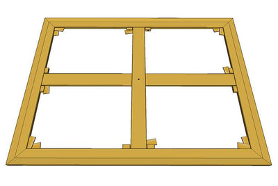 Stock-Sized 3/4" Standard Stretcher Bars, Bundles & Braces